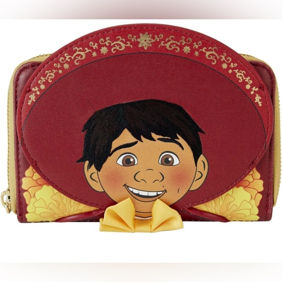 Loungefly | Bags | Nwt Loungefly Pixar Coco Miguel Cosplay Zip Around ...